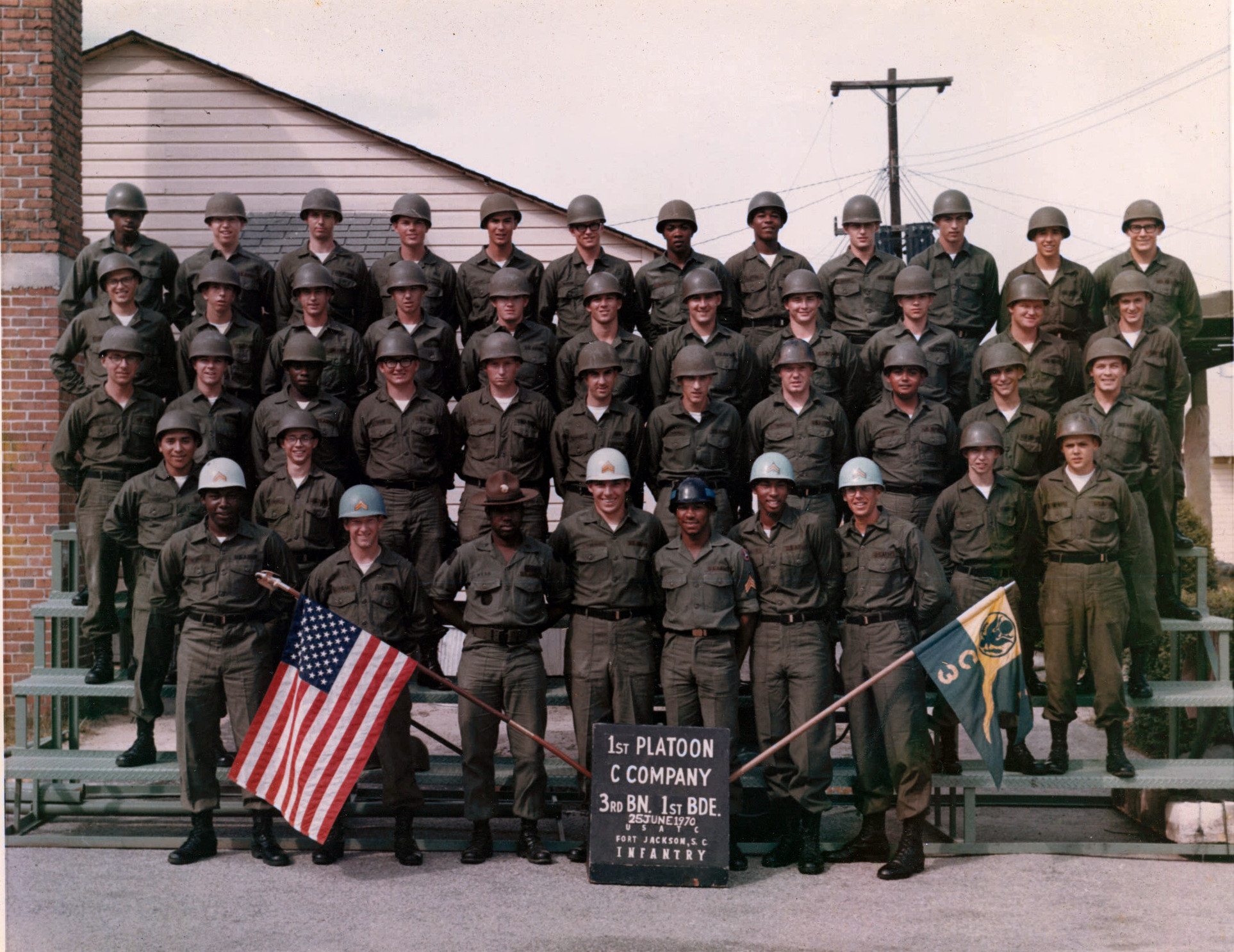 Fort Jackson, SC - 1970, Fort Jackson, C-3-1, 1st Platoon - The ...