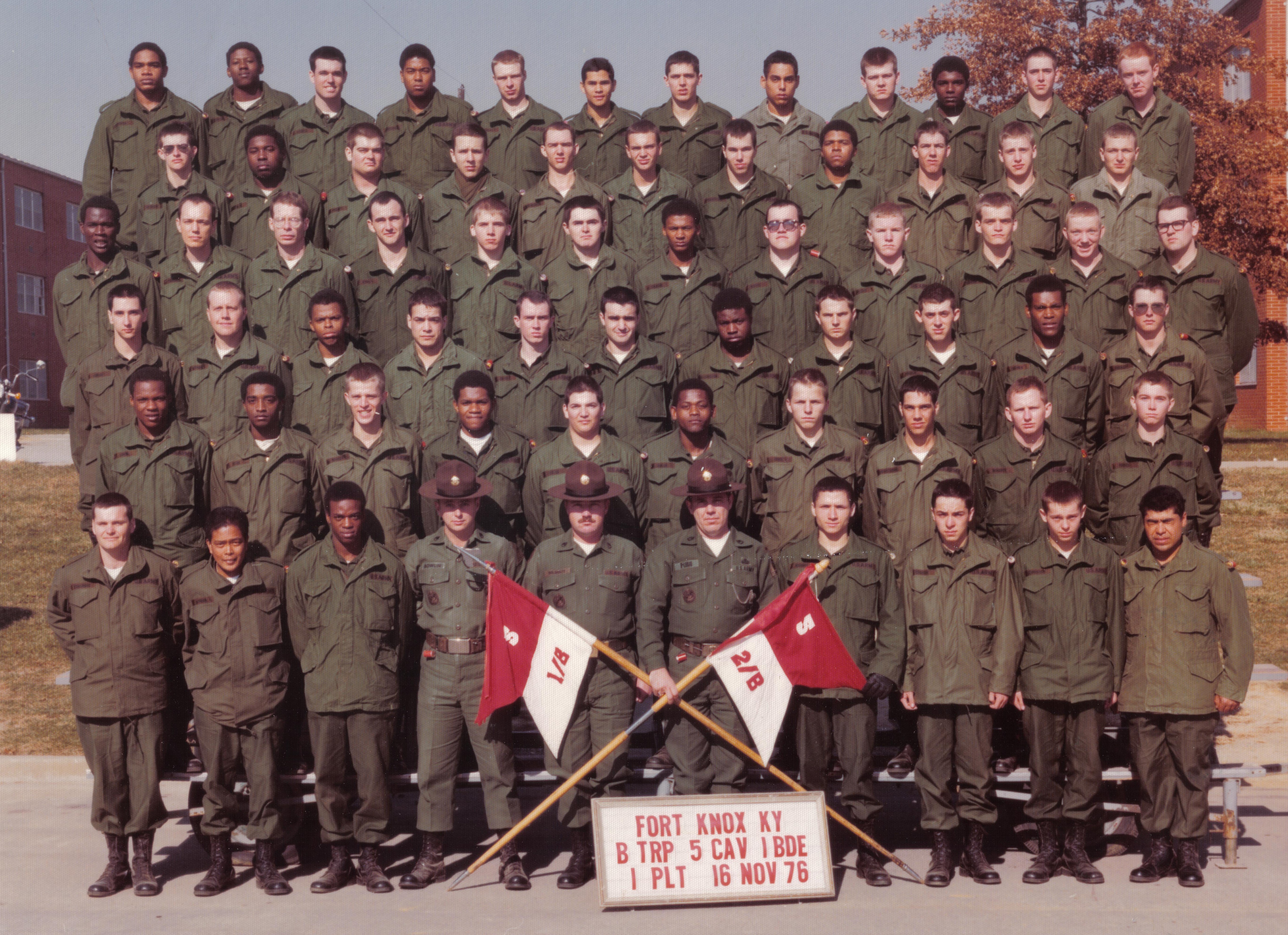 Fort Knox, KY - 1976,Fort Knox,B-5-1,1st Platoon - The Military ...