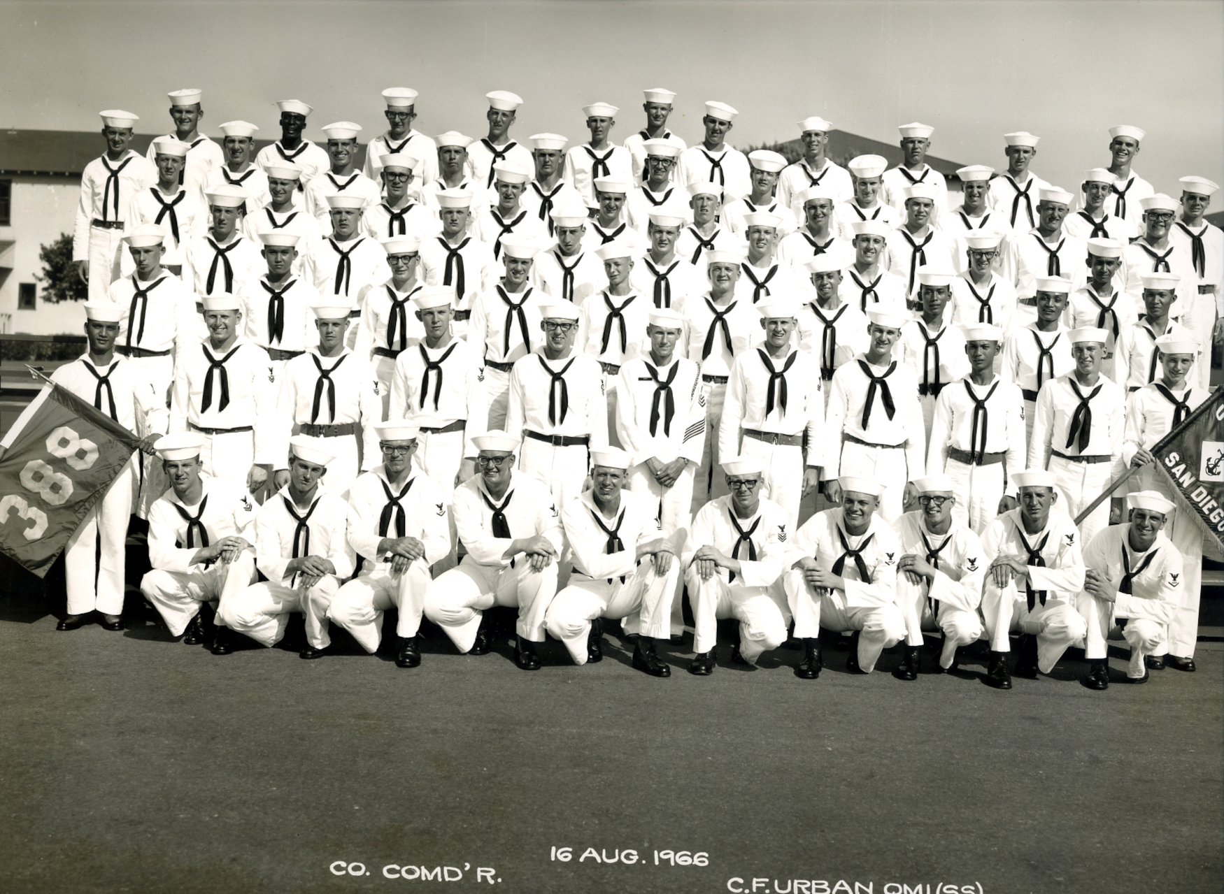 San Diego, CA Naval Training Center - 1966, RTC San Diego, Company 388 ...