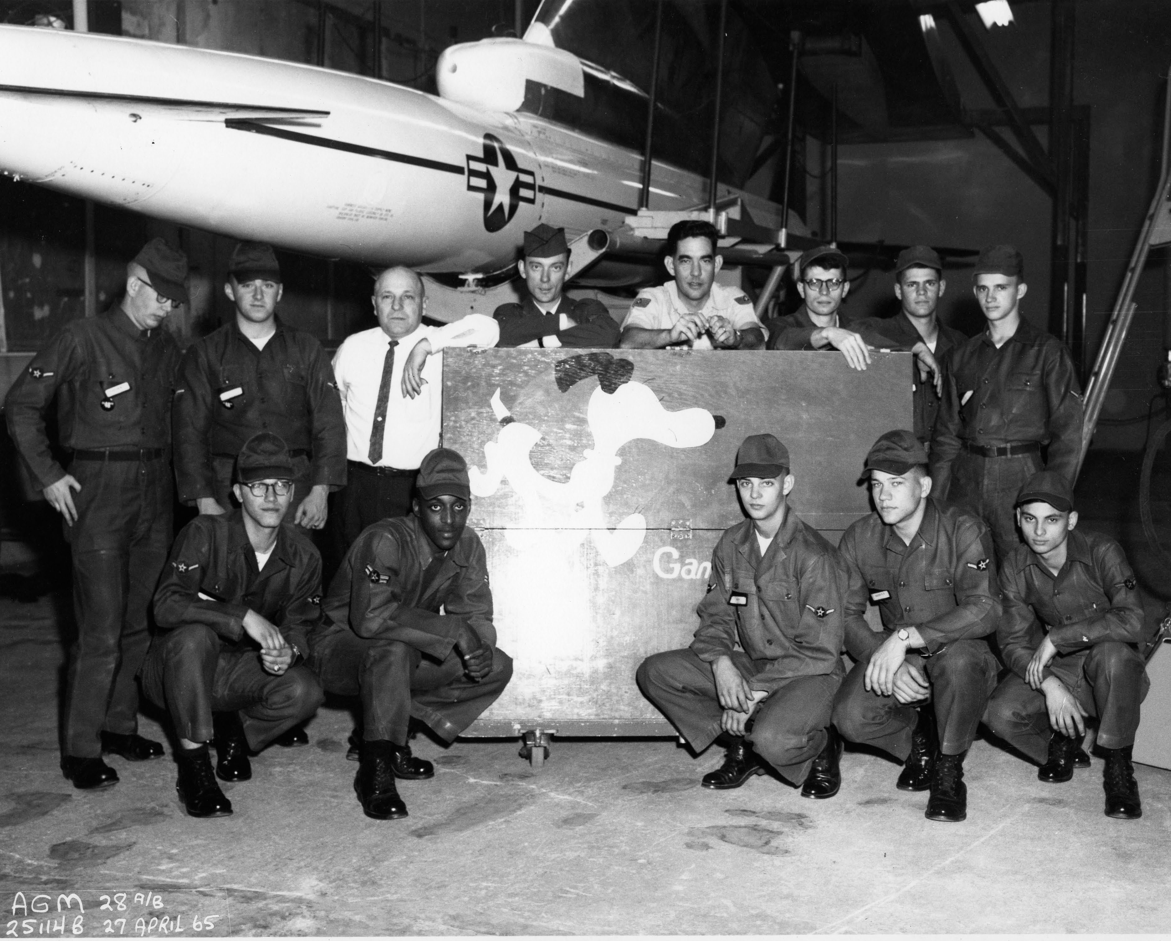 Chanute AFB, IL. - 1965,Chanute AFB,AGM 28 A and B missile School,Class ...