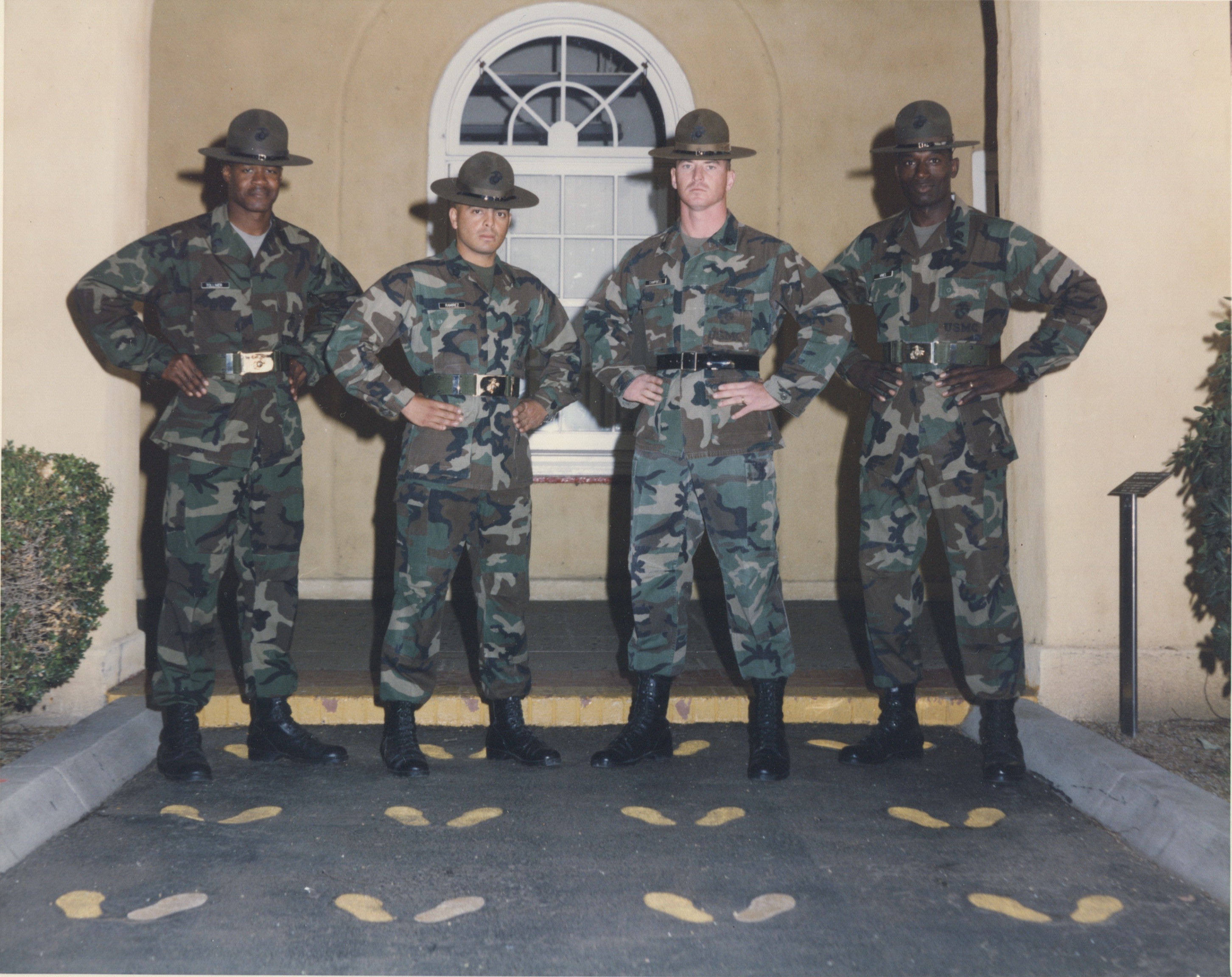Famous Marine Corps Drill Instructors 1982
