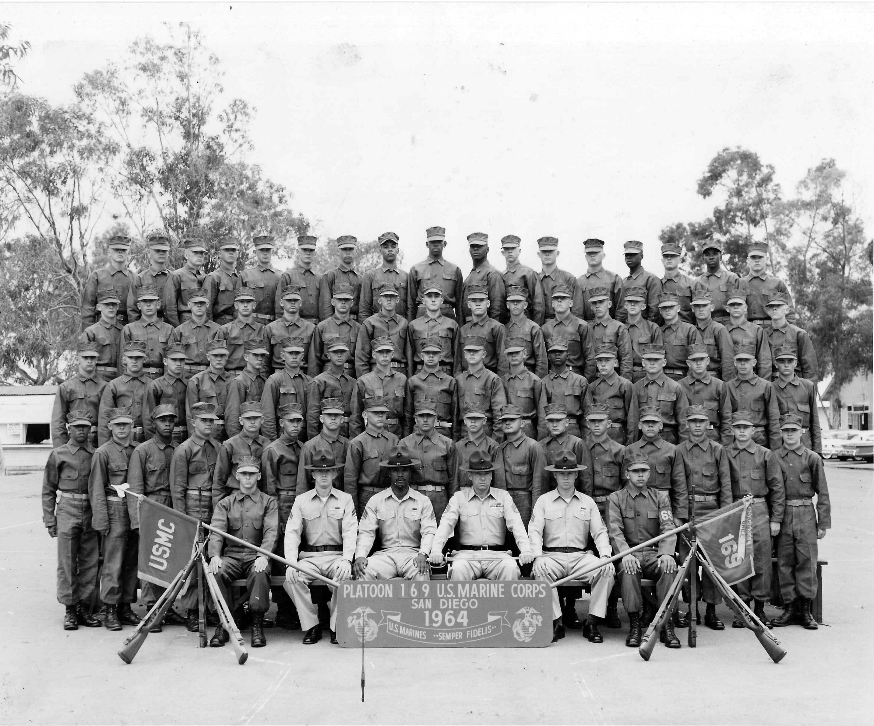 1960-69 MCRD San Diego - 1964, MCRD San Diego, Platoon 169 - The ...